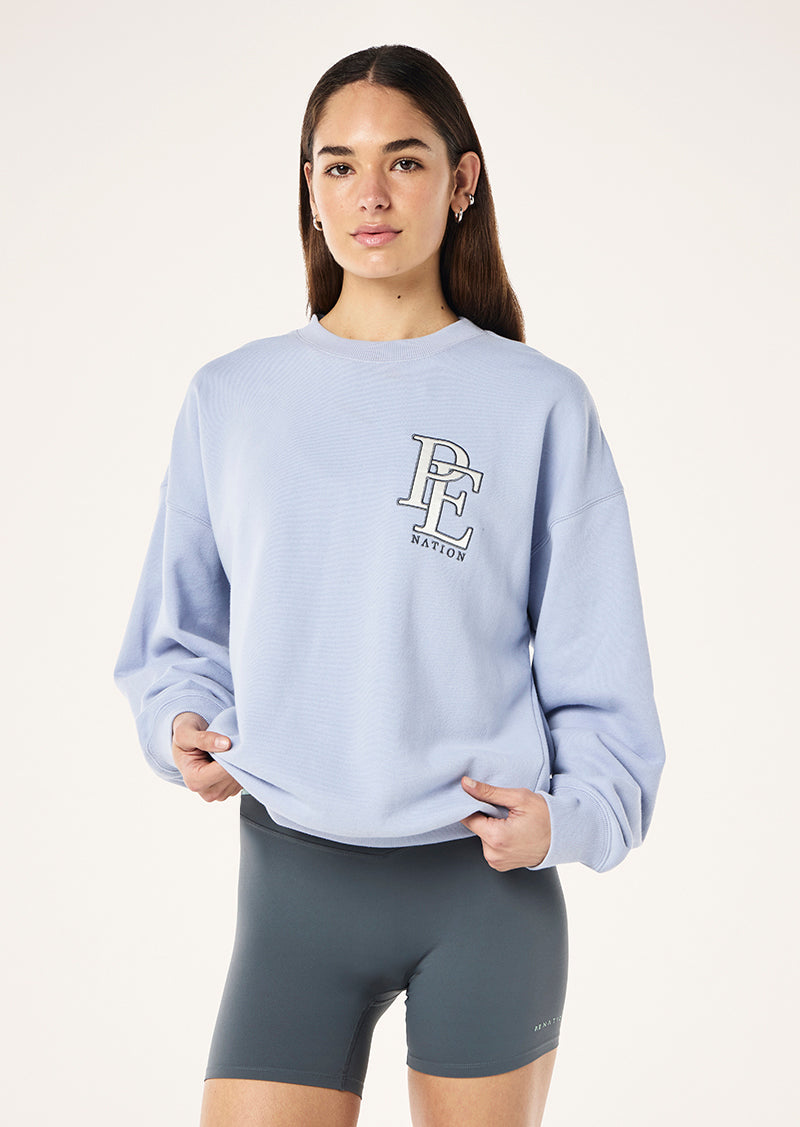 P.E Nation Summit Sweat - Heather Blue – Alabaster Store