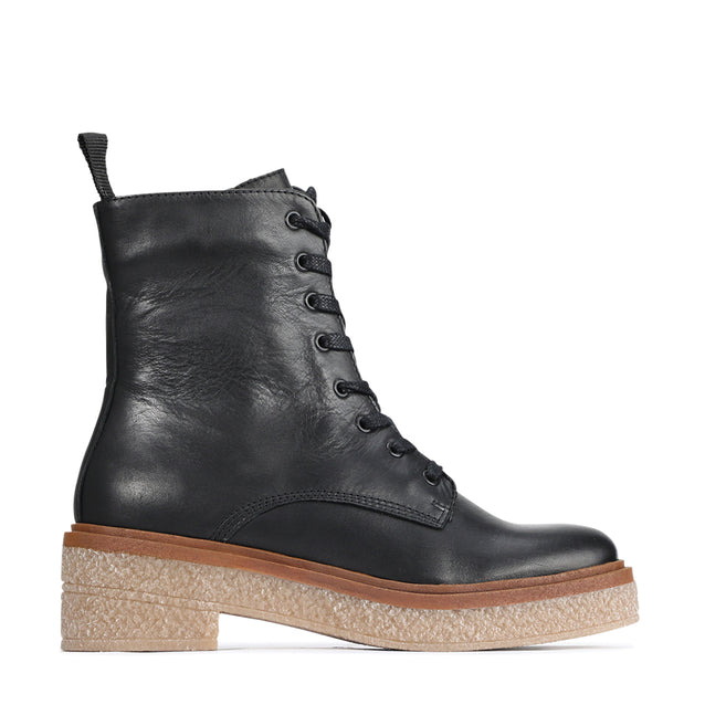 EOS Friday Leather Boot - Black – Alabaster Store