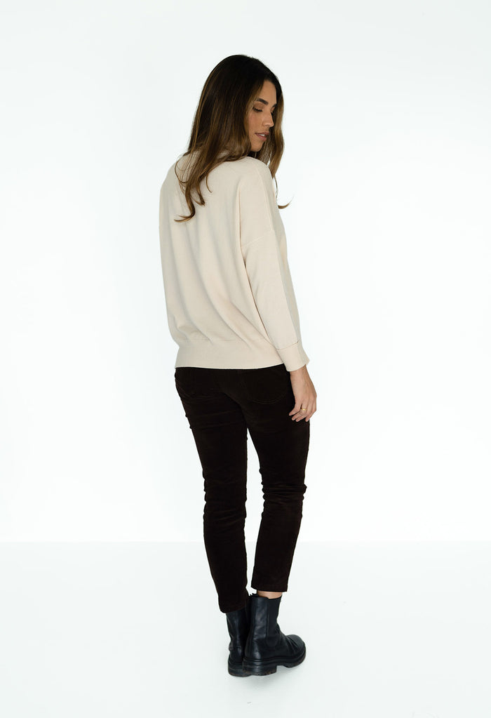 Humidity Monique Sweater - Cream – Alabaster Store